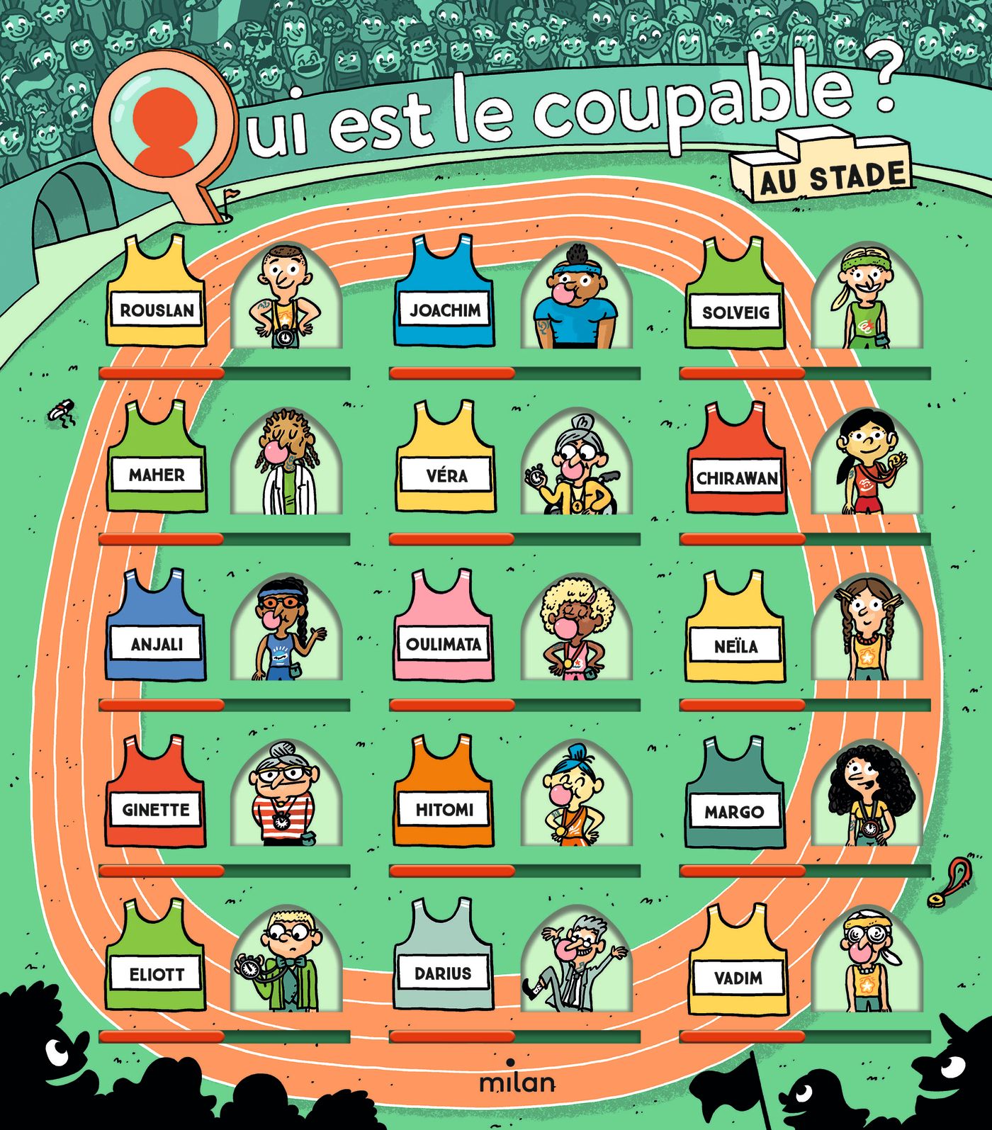 Qui est le coupable au stade - Editions Milan
