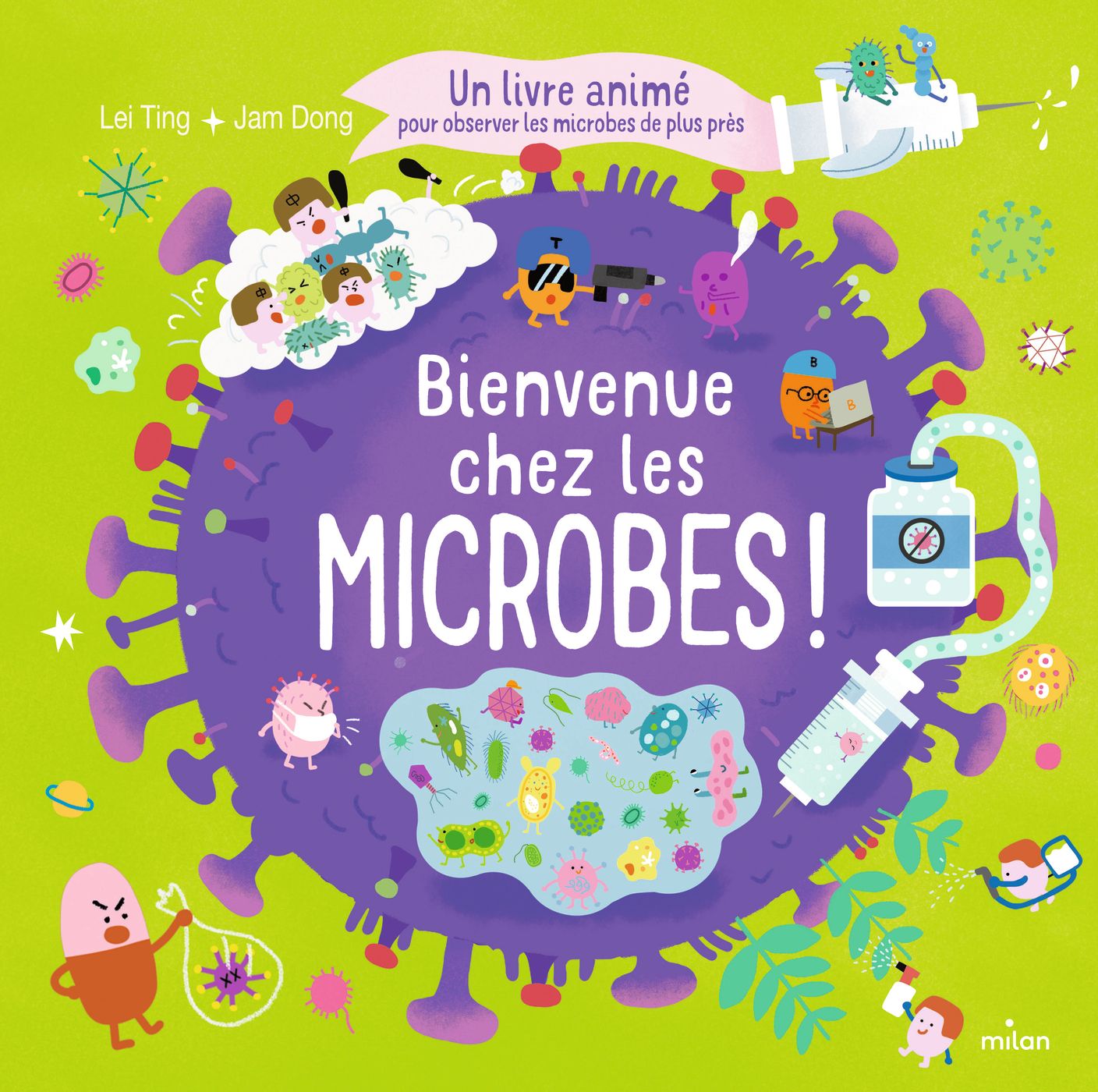 Bienvenue chez les microbes ! - Un livre animé pour tout comprendre sur ...