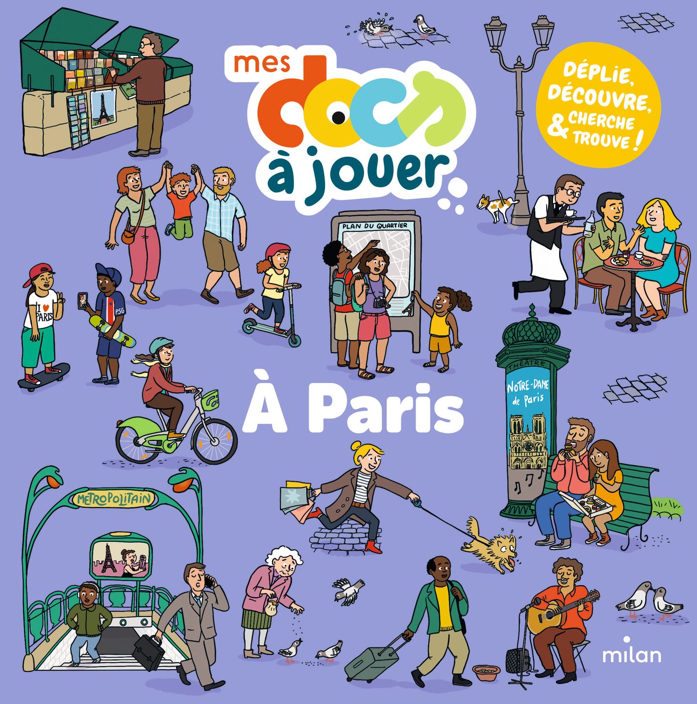 À Paris - Editions Milan
