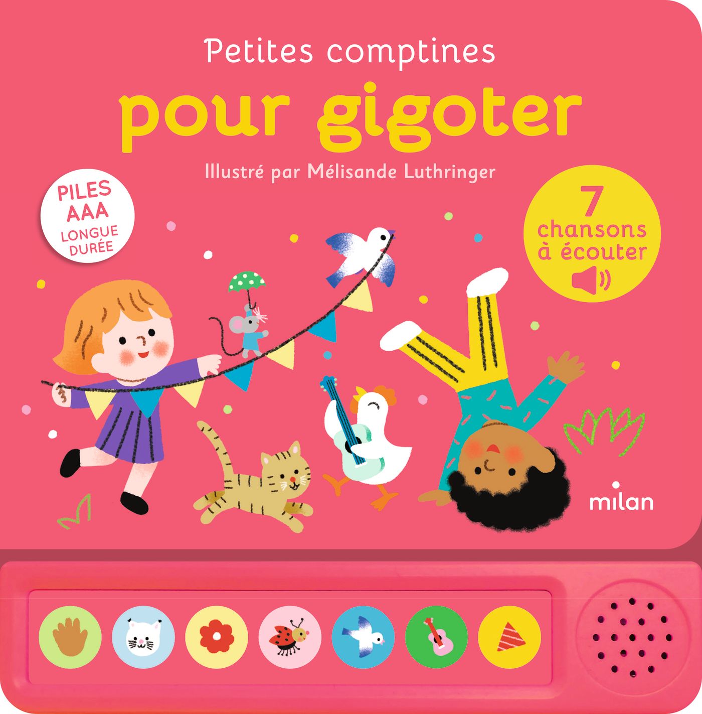 Petites comptines pour gigoter - Editions Milan