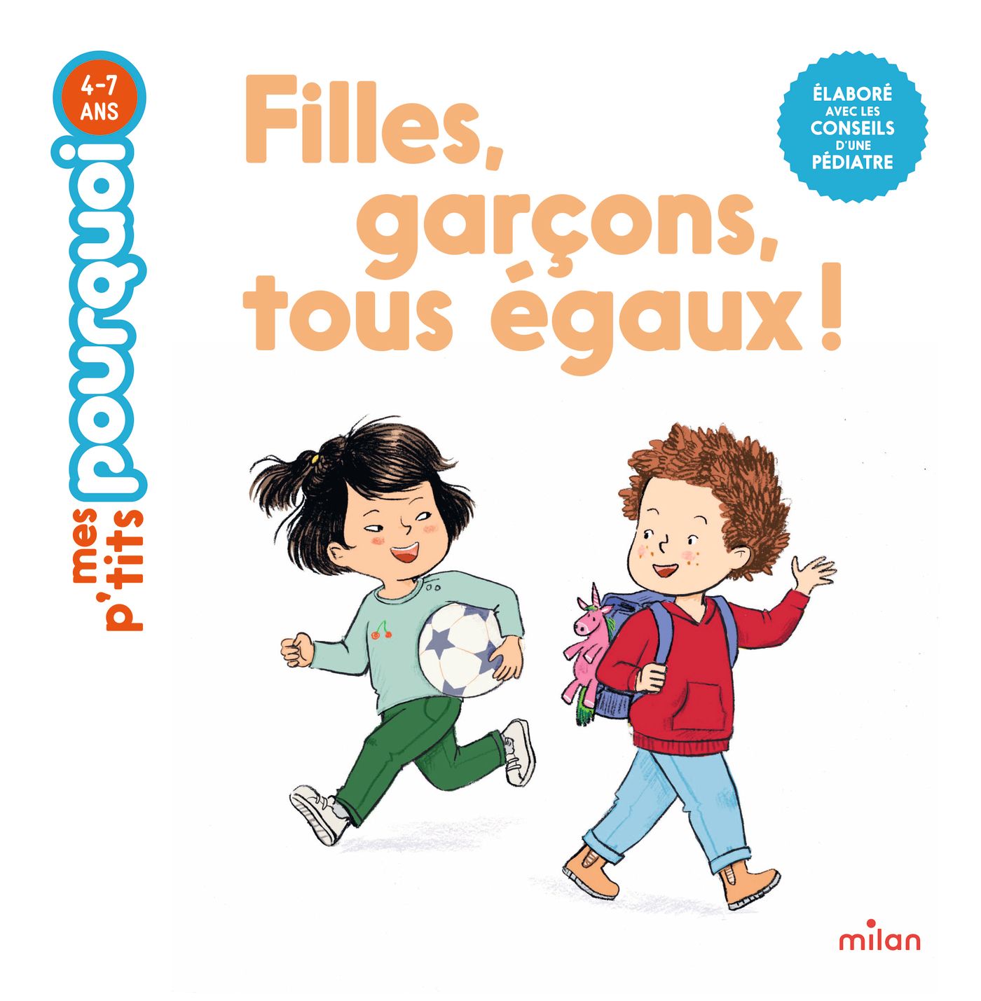 Filles, garçons, tous égaux - Editions Milan