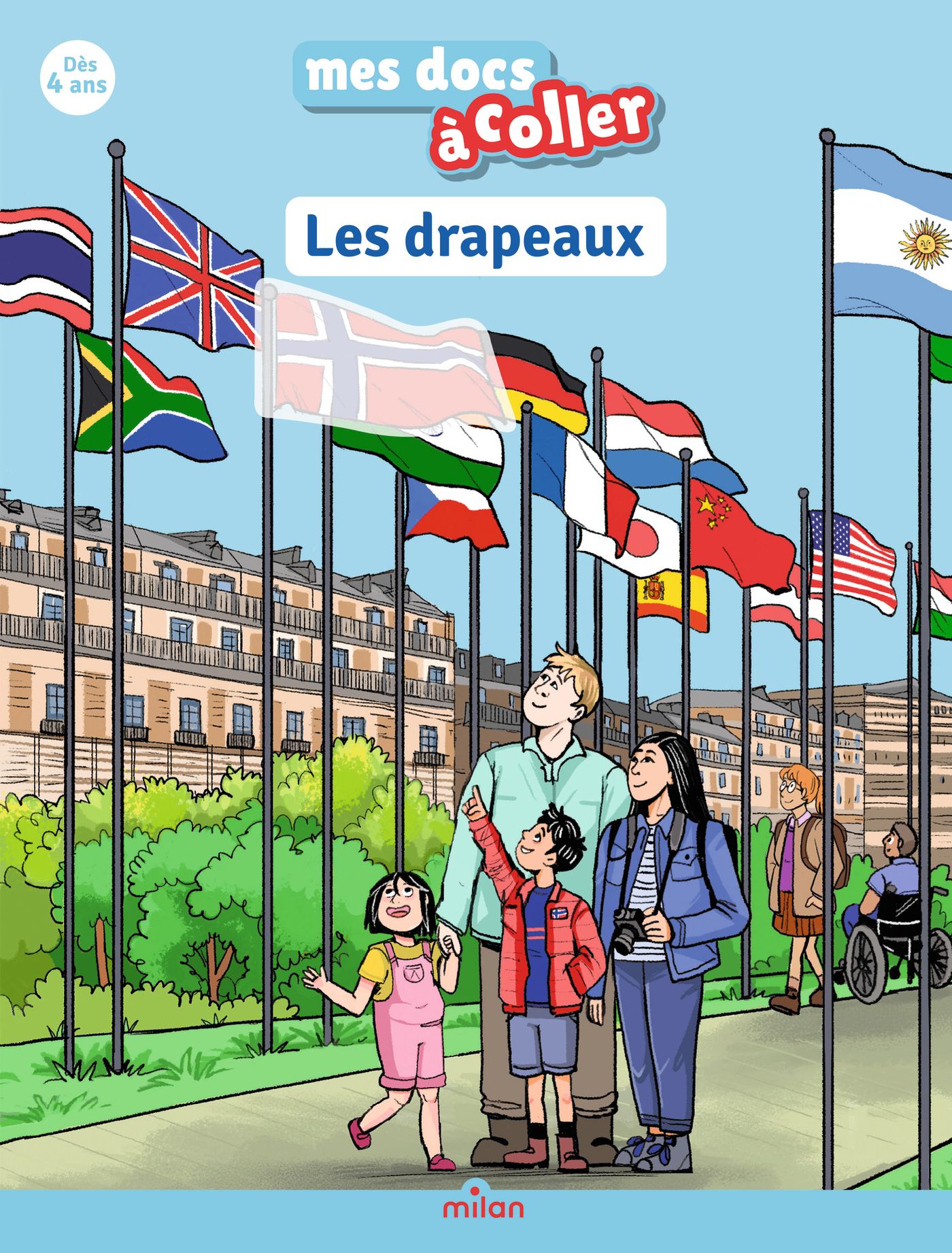 Les drapeaux - Editions Milan