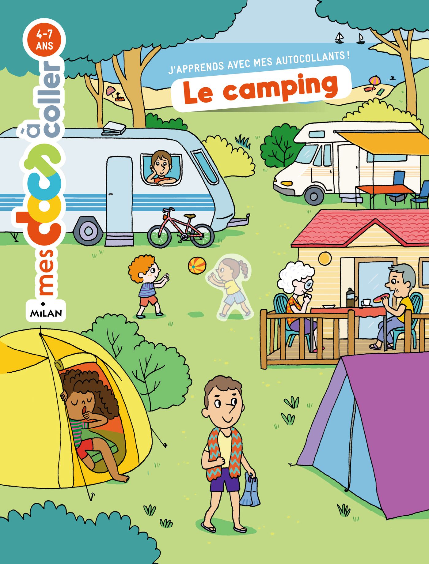 Le camping NE - Editions Milan