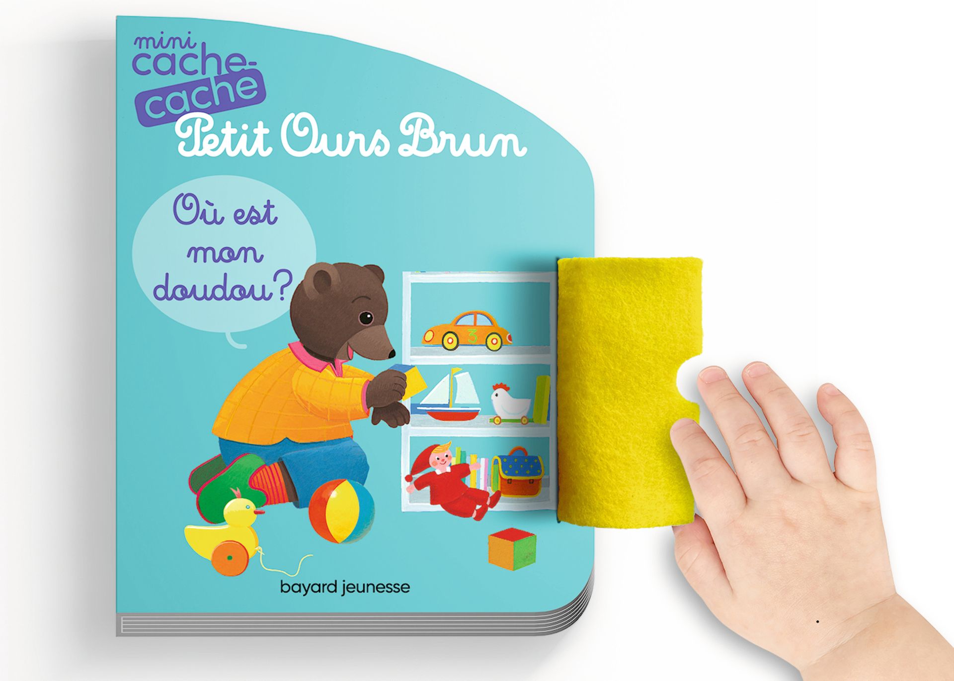Petit Ours Brun - Où est mon doudou ? - Livre à toucher - Dès 1 an - Bayard Éditions