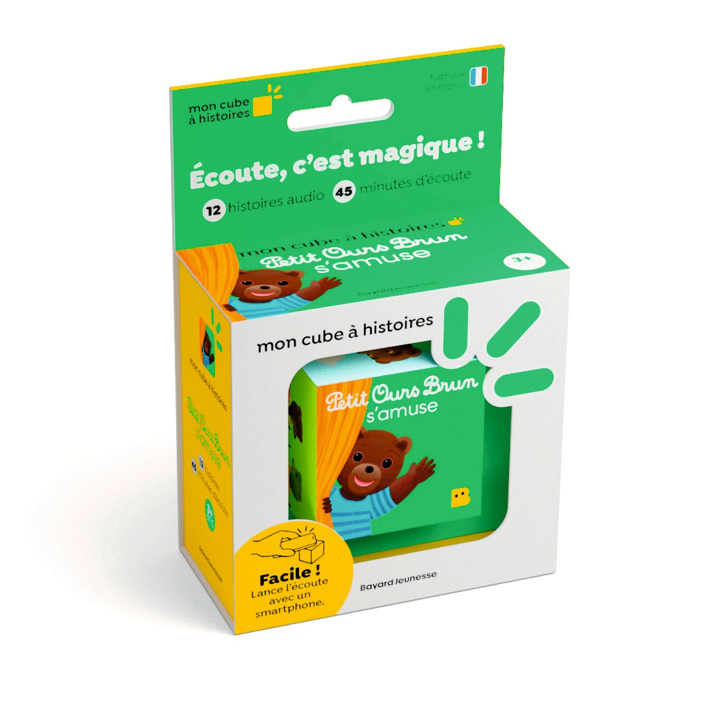 Mon cube à histoires - Petit Ours Brun s'amuse : 12 histoires à écouter ...